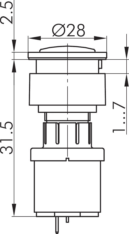 RXJNSG+SG-24V Akustischer Signalgeber Schlegel Spälti AG
